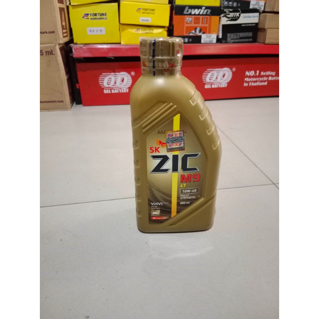ZIC OIL M9 10W-40 800ML | Shopee Philippines