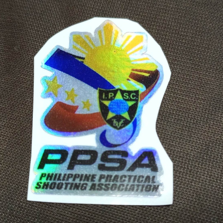 Hologram PPSA NROI IPSC Logo Laminated Sticker Decals Car Phone for Gun ...