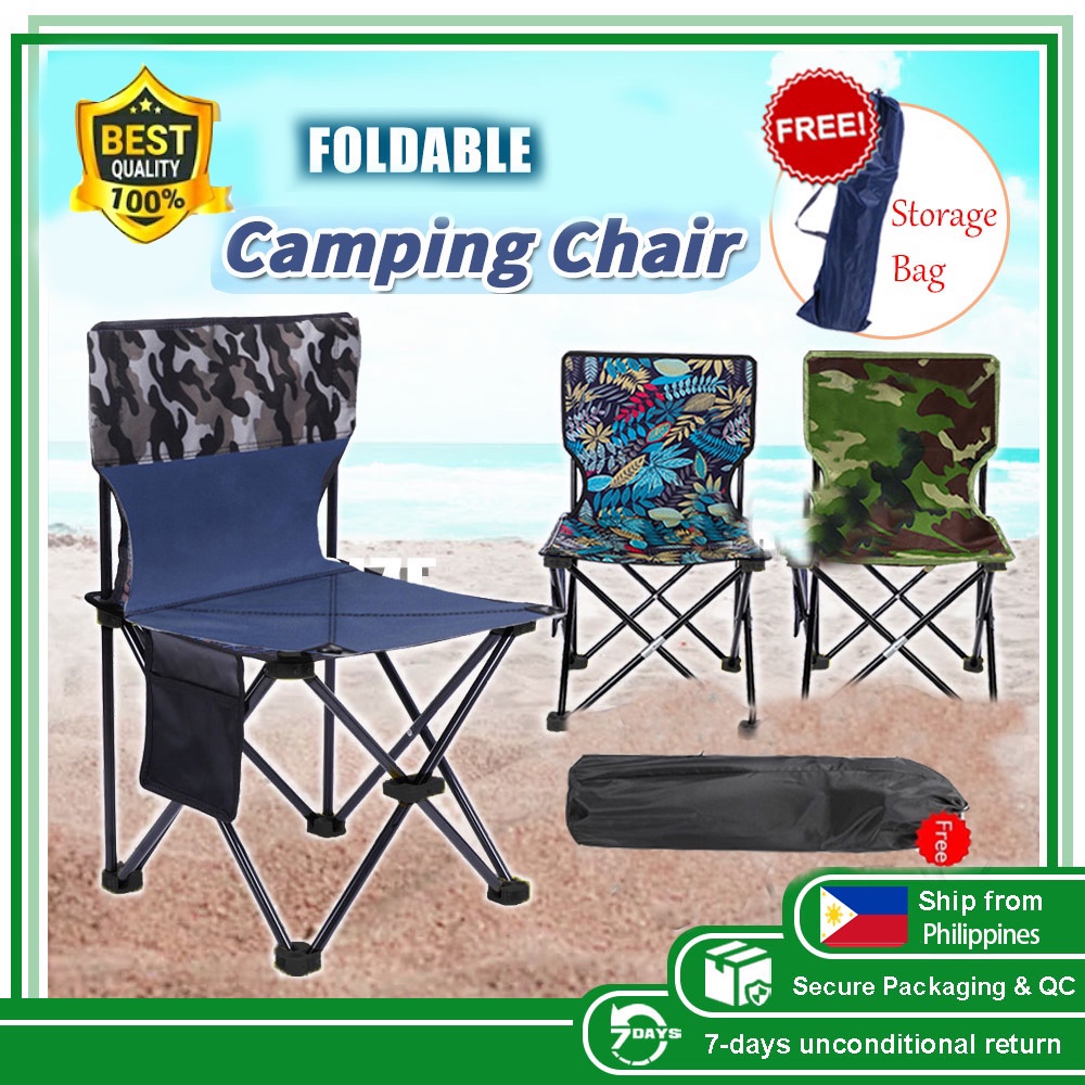 Foldable Chair Outdoor Folding High load-bearing chair Outdoor Camping ...