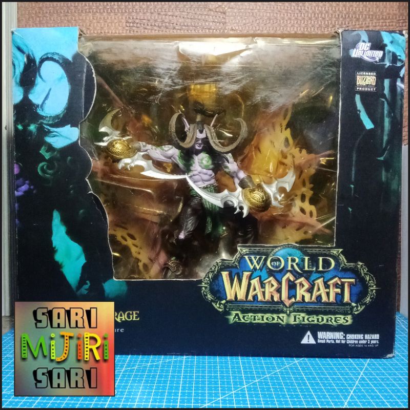 World of Warcraft Deluxe Collection figure Series 1: Illidan Stormrage ...