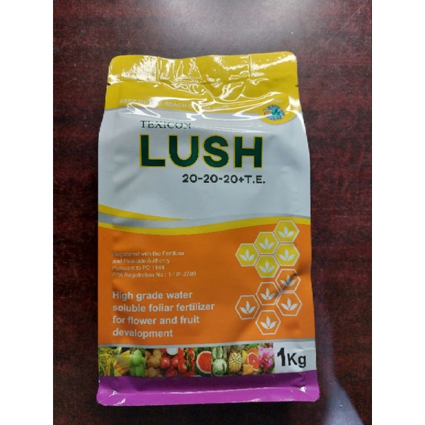 LUSH 20-20-20 (1 kilo) Foliar by Texicon | Shopee Philippines