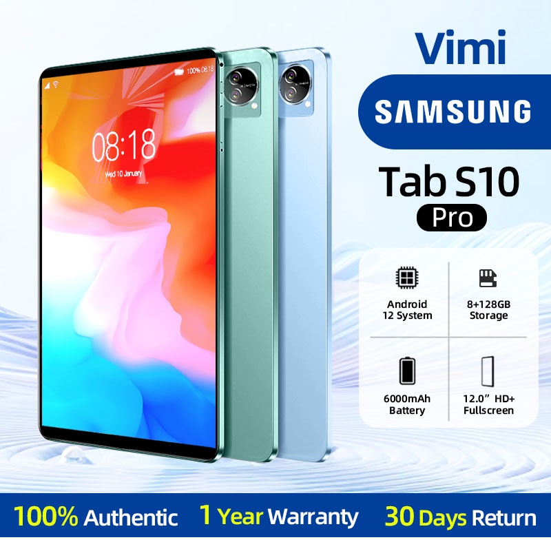 Samsung Tablet Android 12Inch Tablets Tab S-10 Pro | Shopee Philippines
