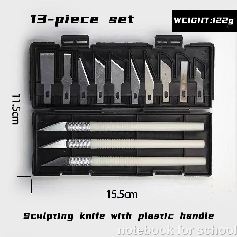 NFS Metal Handle With Blades Knife Carving Tools Hand-made Crafts DIY ...