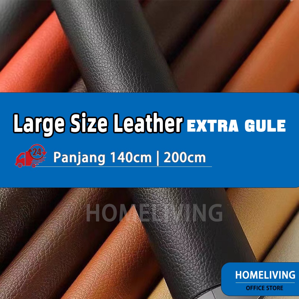 【200x70/140*60cm】COD Self Adhesive Leather Patch Stickers No Ironing Sofa Repair PU Fabric ...