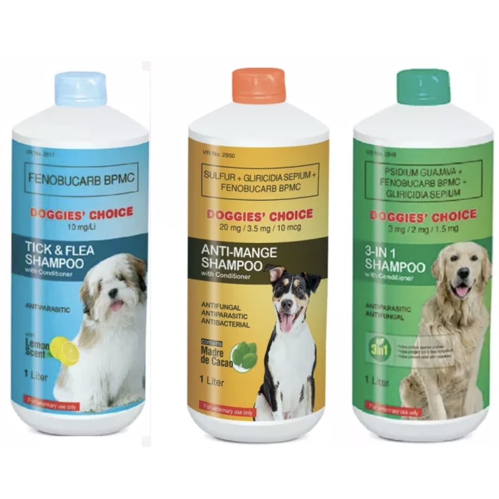 Doggies Choice Shampoo 250 ml, 500 ml, 1000 ml | Shopee Philippines