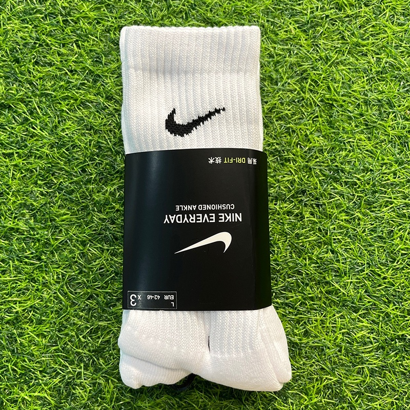 Messi Nike Elite High Cut Socks Itim at Puti Mataas na Kalidad Makapal ...