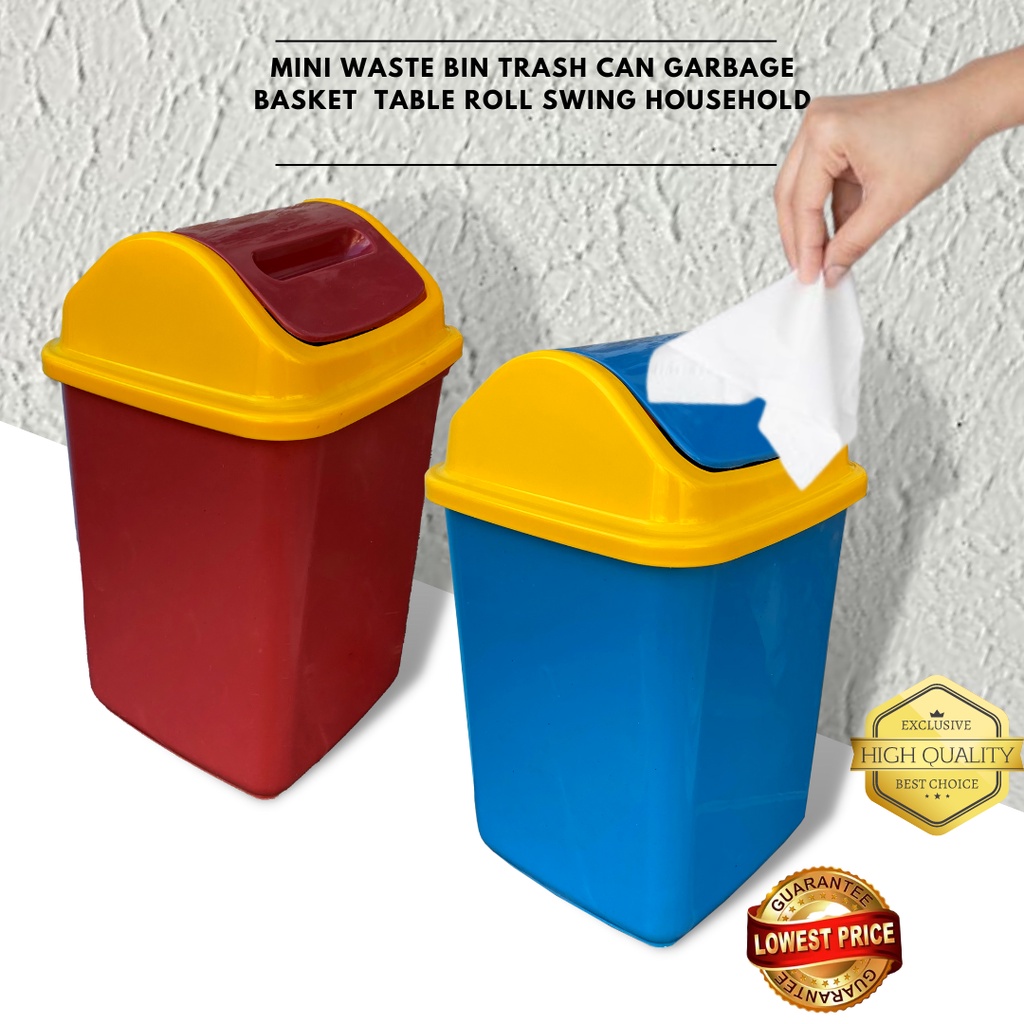 Lacota High Qaulity Trash Bin Basurahan With Lid | Shopee Philippines