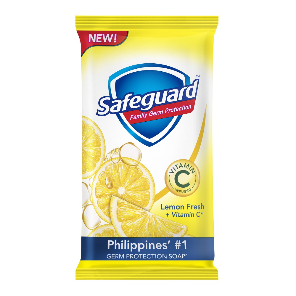 Safeguard Bar Lemon Fresh and Vitamin C 55g | Shopee Philippines