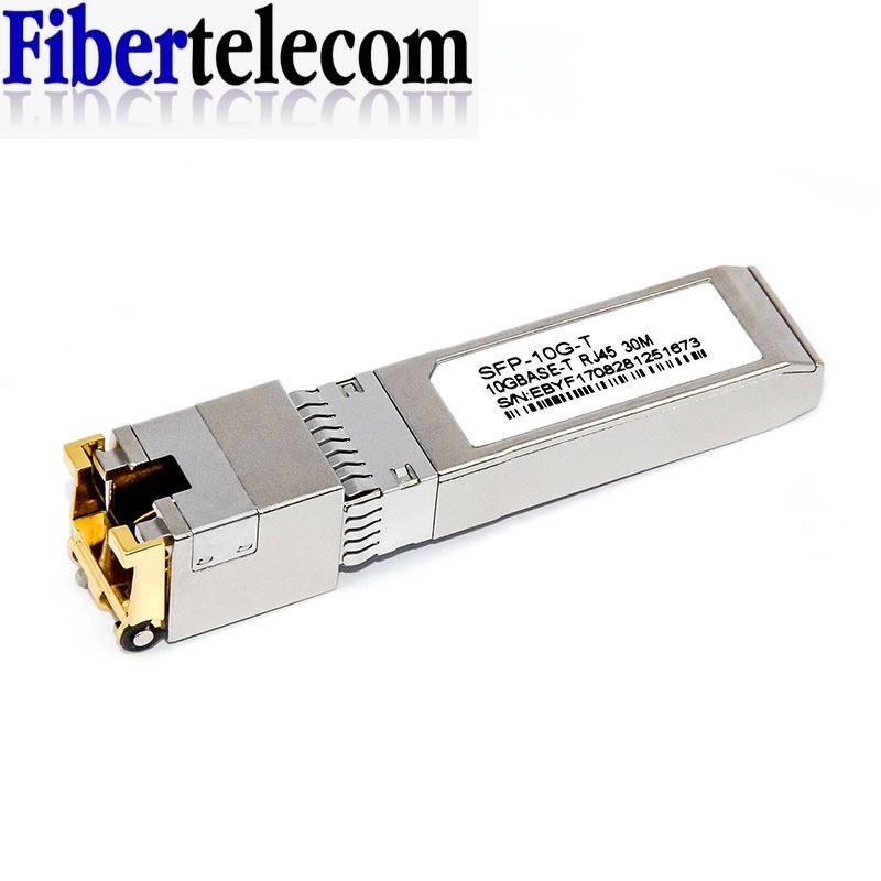 10G RJ45 Copper SFP Transceiver Module 10GBase-Tx Ethernet Gpon Olt ...