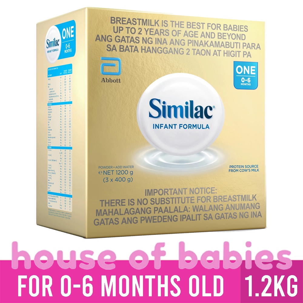 Similac 1.2kg (0-6 months) | Shopee Philippines