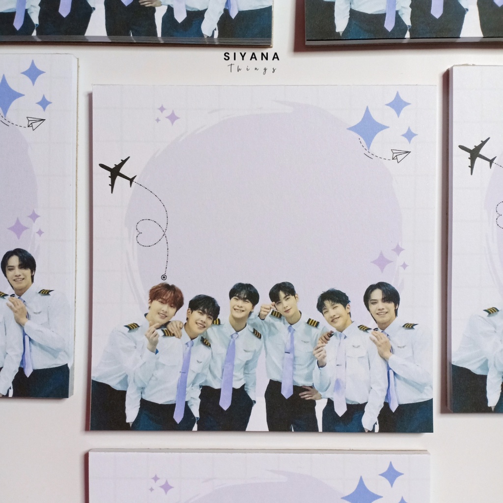 ASTRO Airline Memo Pads | Handmade Memo Pads | 30 sheets, 50 sheets ...