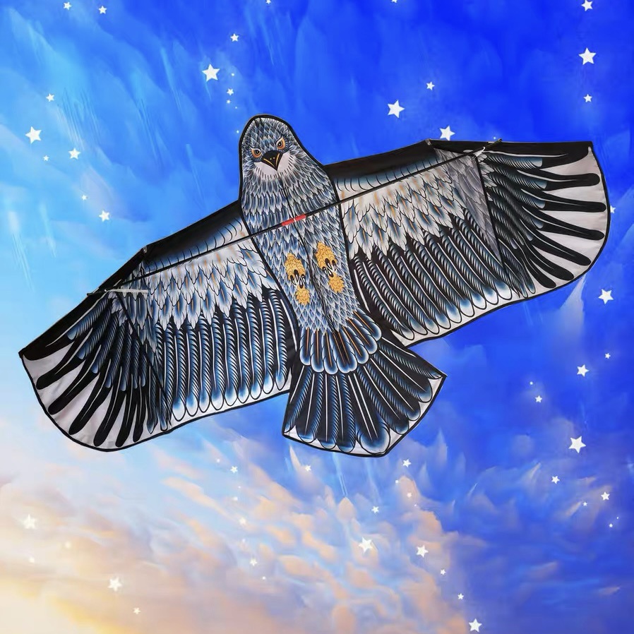 Large Eagle Kite 165cmx74cm Novelty Animal Kites with Free 30M Kite ...