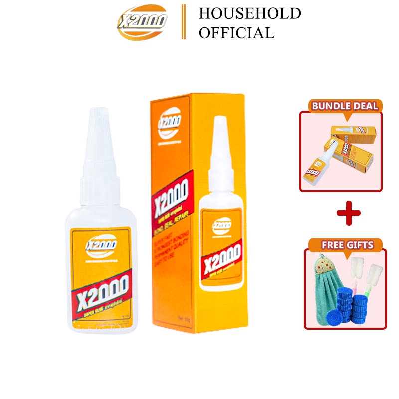 X2000 Multi purpose glue adhesive super strong liquid, use for all ...