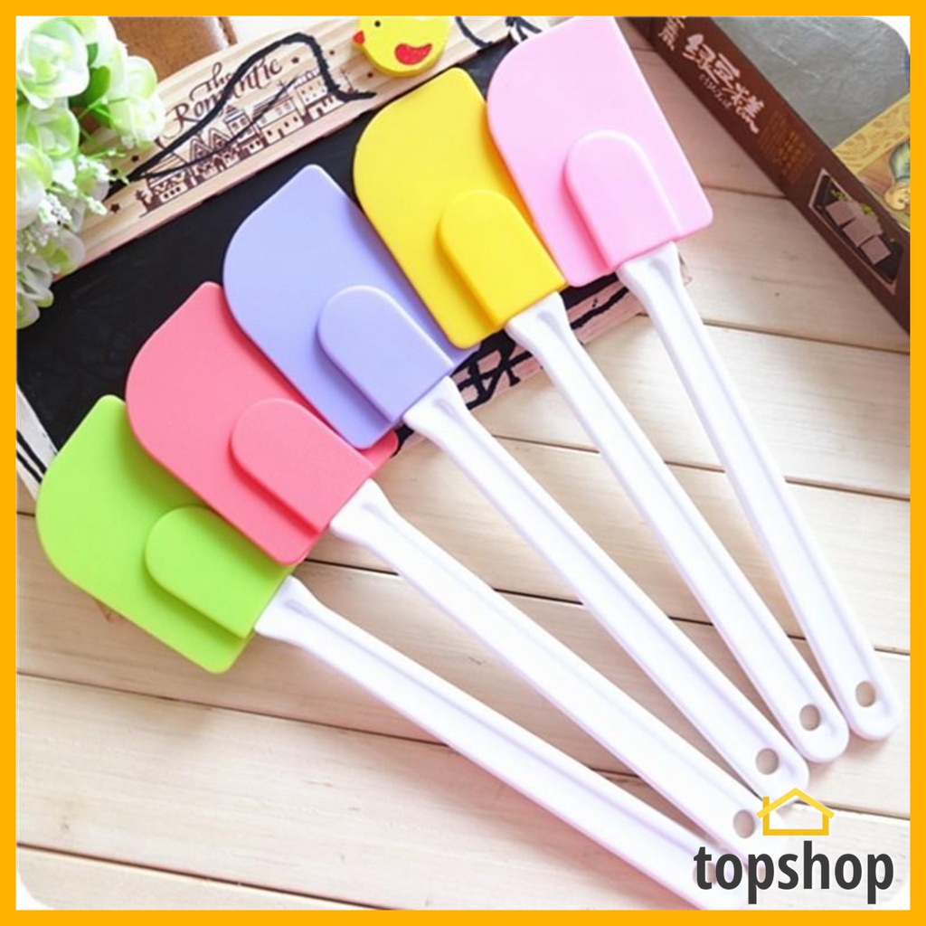 TOPSHOP Silicone Rubber Spatula Butter Cream Scraper for Butter Cake ... TOPSHOP Silicone Rubber Spatula Butter Cream Scraper for Butter Cake ...