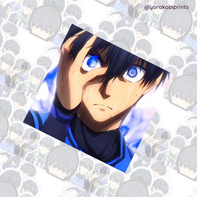 Yoichi Isagi - Blue Lock - Peeker, Icon - Waterproof Laminated Vinyl ...