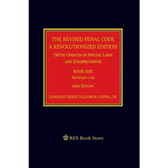 The Revised Penal Code A Revolutionized Book 1 (2020 Edition) by ...