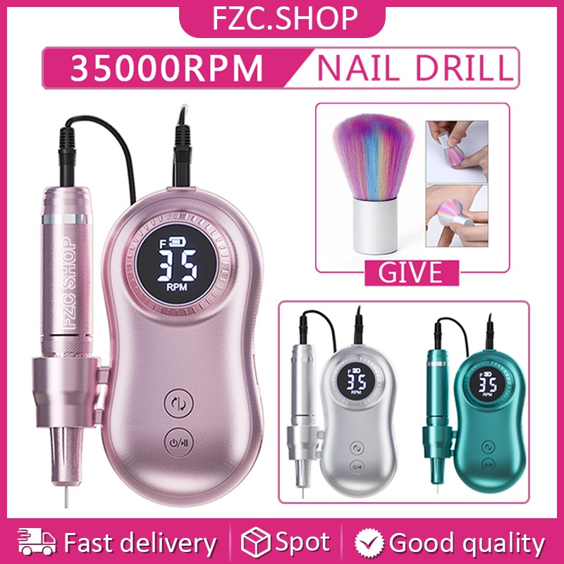 35000RPM Nail Drill Machine Electric Manicure Machine Nail Grinder ...