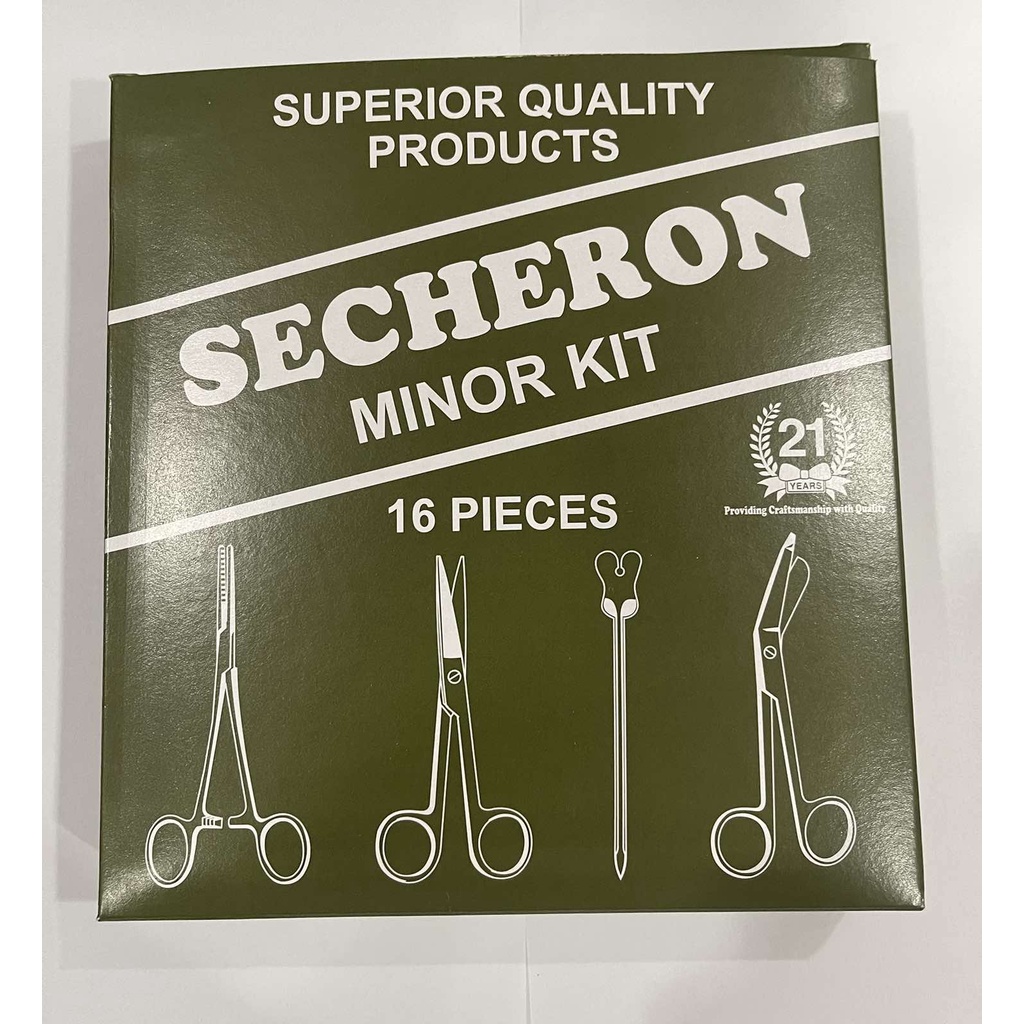 SECHERON MINOR KIT/DISSECTING KIT 16PCS | Shopee Philippines