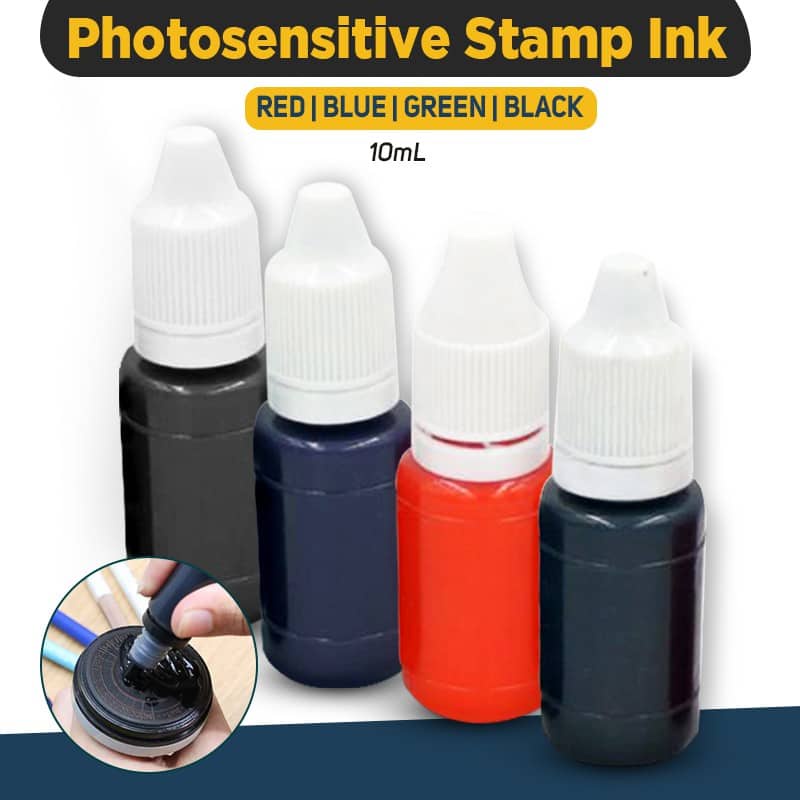 10ml Oil Based Photosensitive Stamp Ink | Shopee Philippines