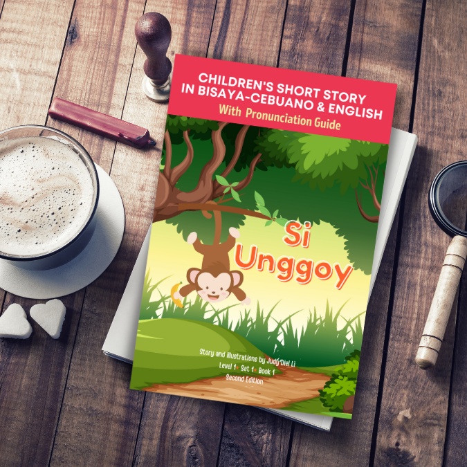 English-Cebuano Children's Book Short Story Si Unggoy Book 1 Teach your ...