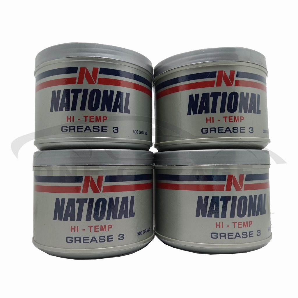 National Hi-Temp Lithium Complex Grease 3 (500grams) HIGH Temp | Shopee ...