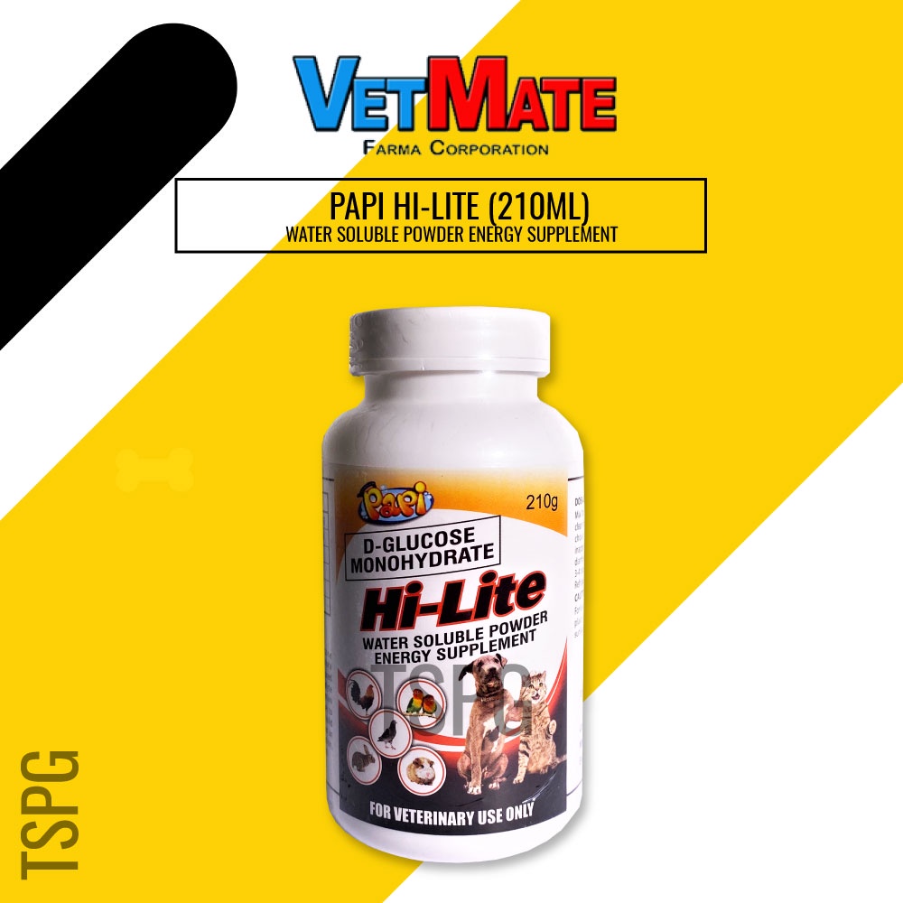 Papi Hi-Lite 210g Water Soluble powder energy Supplement | Shopee Philippines