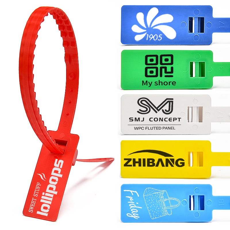 Custom Plastic Security Seals for Truck Cargo Pull Tight Tags High ...