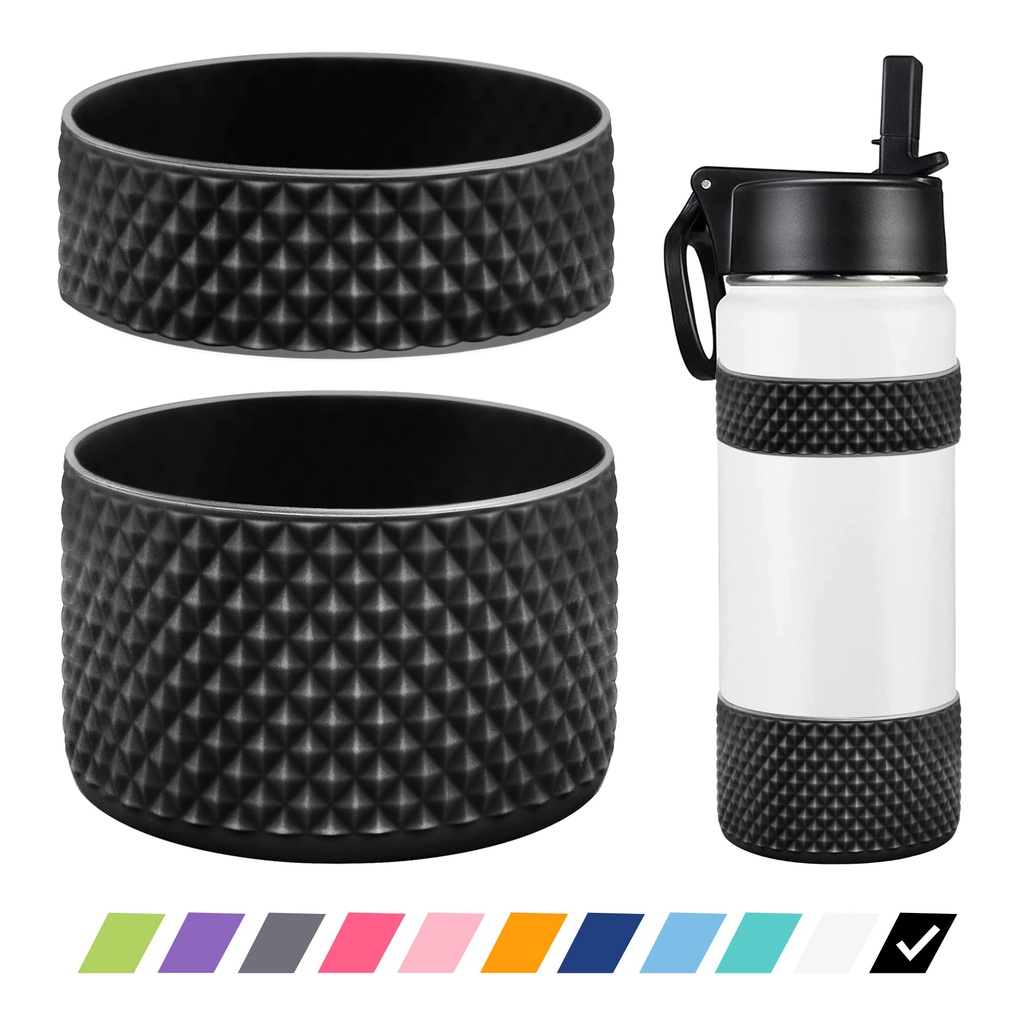 Diamond Textured Silicone Sleeve and Center Ring Set for Voss Flask ...