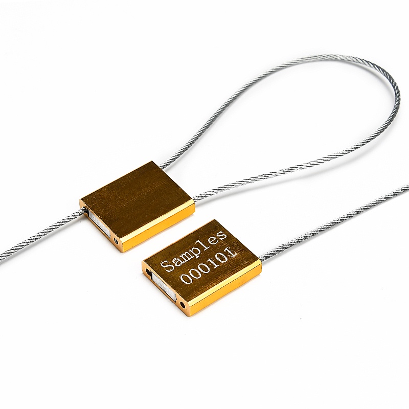 50pcs Custom Cable Seal Metal Lock for Container Truck Trailer cargo ...