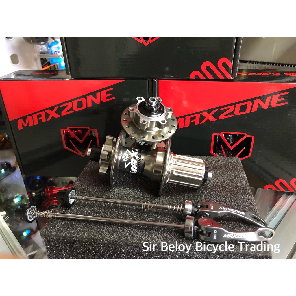 Maxzone Stroke 1.0 Hubs Alloy Cassette Type 32 Holes Quick Release MTB ...