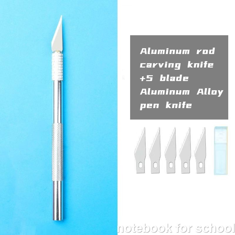 NFS Metal Handle With Blades Knife Carving Tools Hand-made Crafts DIY ...