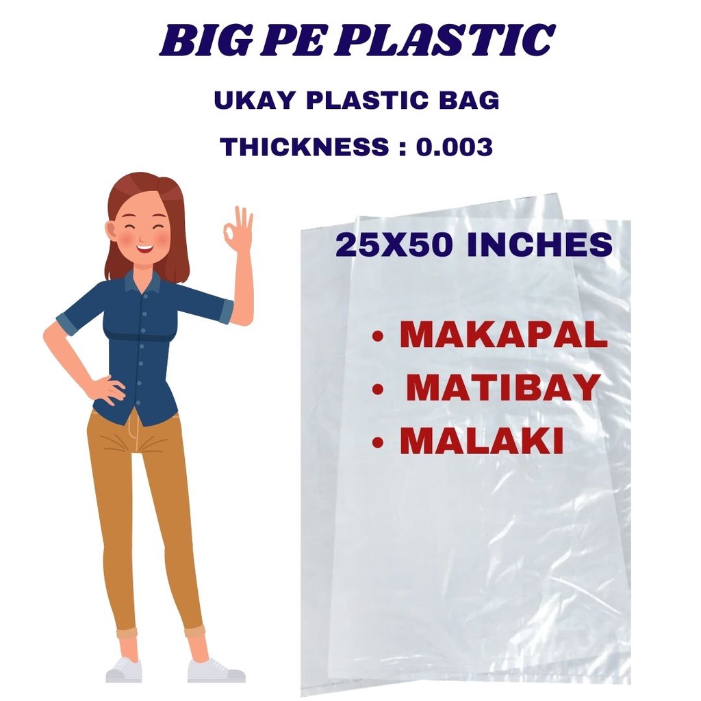 Dry Clean Plastic Bag / Big Ukay Plastic Bag | Shopee Philippines