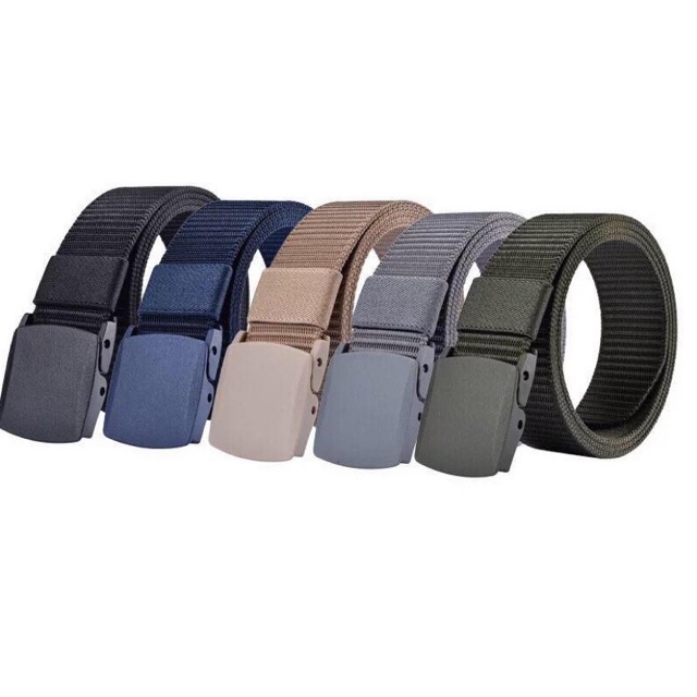 Toras Korean Solid Color Belts Unisex Prevent Allergy Simple Belt ...