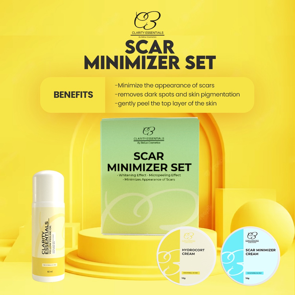 Scar remover | Scar Minimizer Set | Peklat Treatment Clarity Essentials ...