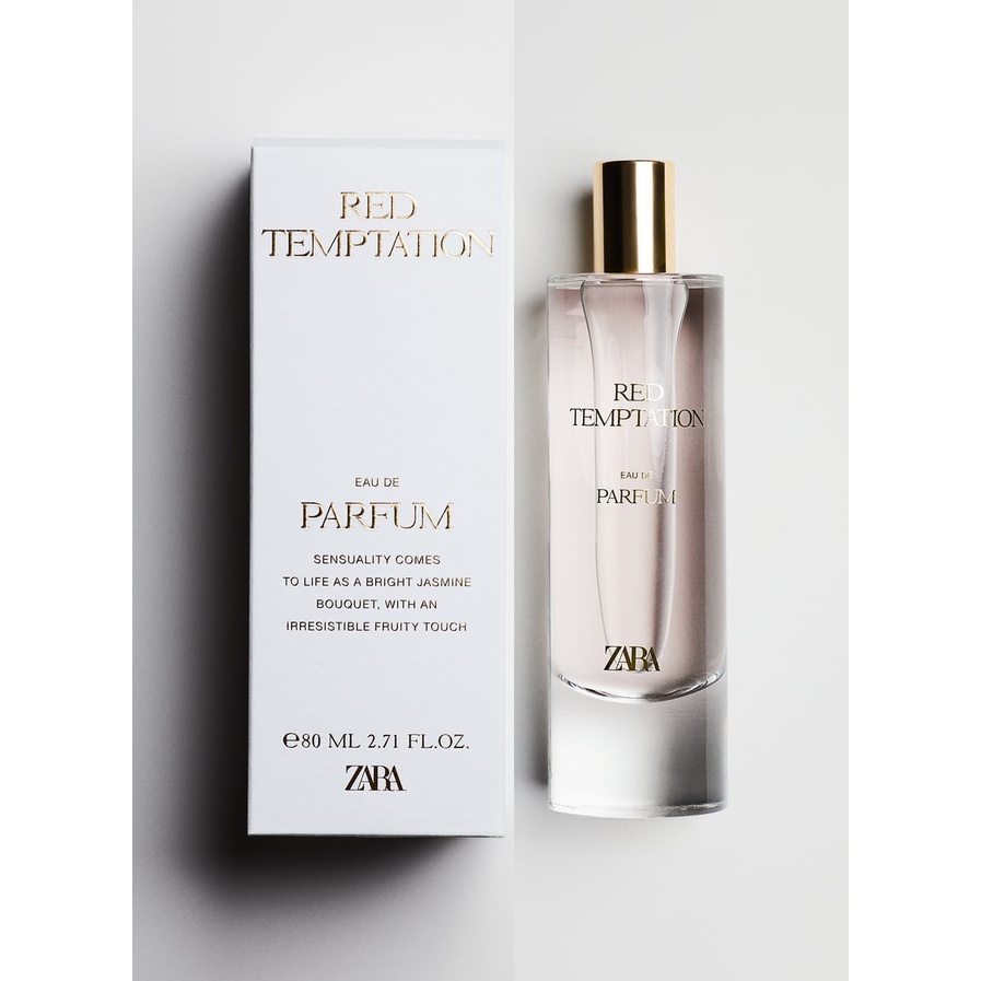 ZARA RED TEMPTATION / SWEET / FLORAL TEMPTATION EAU DE PARFUM 30 ML or 80 ML | Shopee Philippines