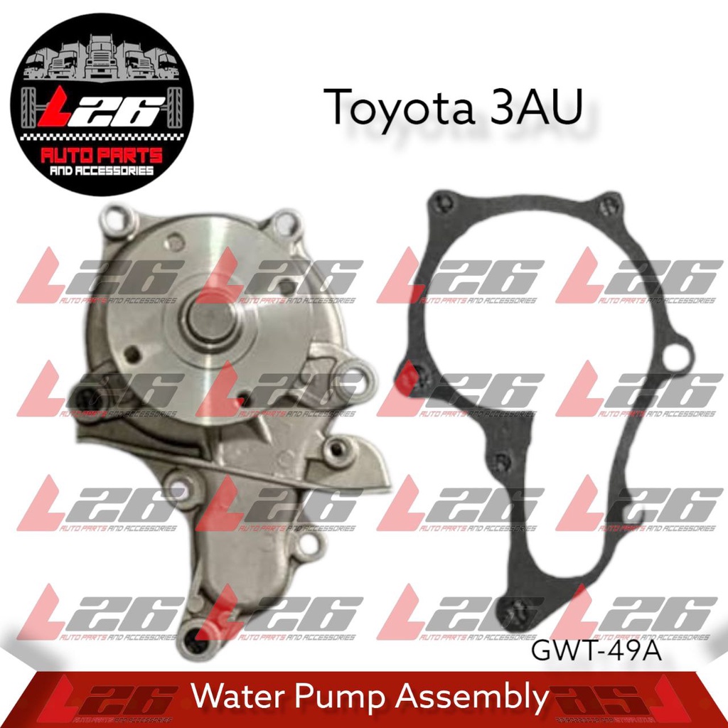Toyota 3AU Water Pump Assembly for 3AU Engine GWT-49A | Shopee Philippines