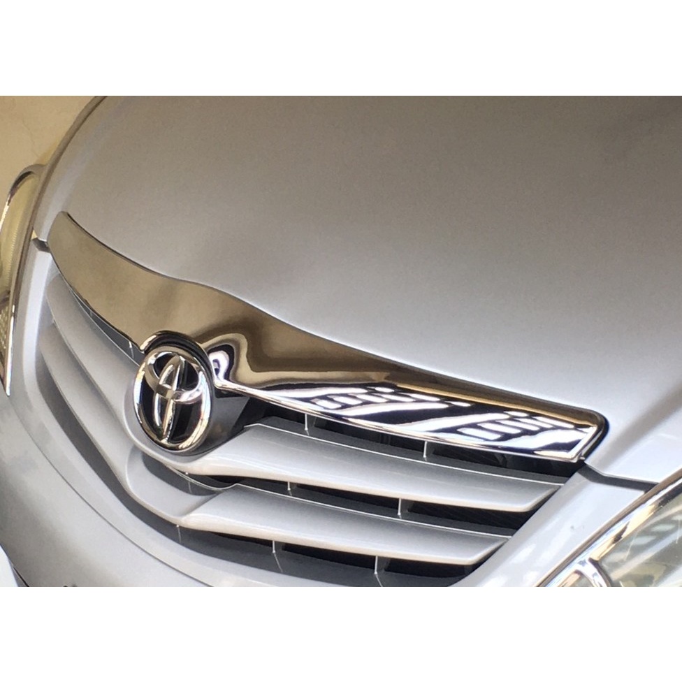 Toyota Innova 2009-11 Hoodlip Chrome Cover Hood Lid Lip End Hoodlid ...