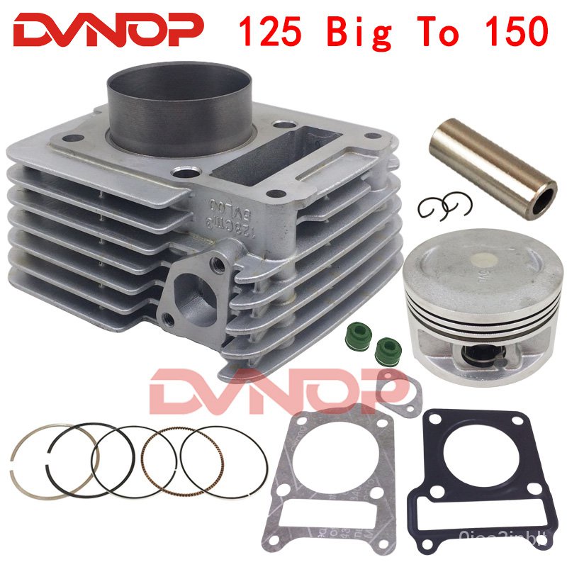COD 57.4mm 150CC Motorcycle Cylinder Kit With Piston for YAMAHA YBR125 ...