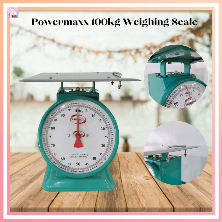 Powermaxx 100kg Weighing Scale / Timbangan / Kitchen Scale | Shopee ...
