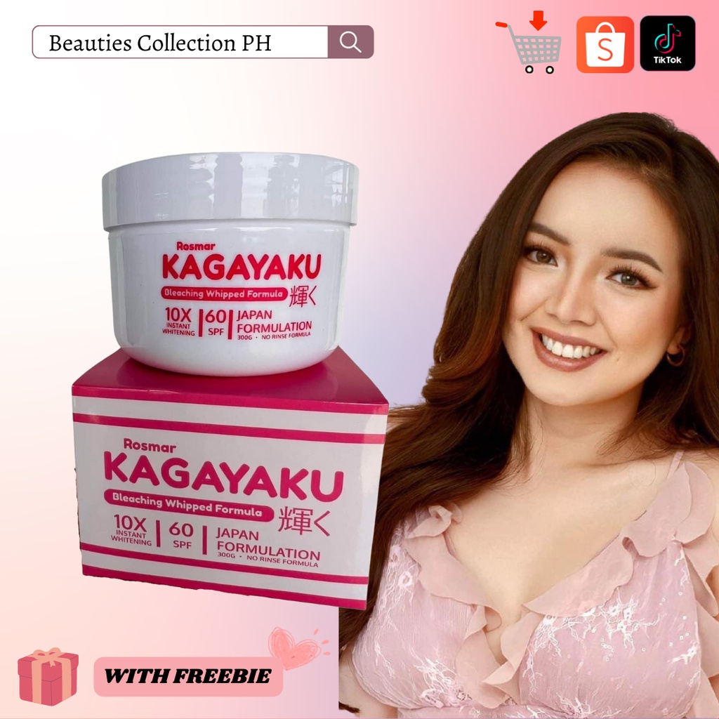 ROSMAR Kagayaku Bleaching Whipped Cream 300g | Shopee Philippines