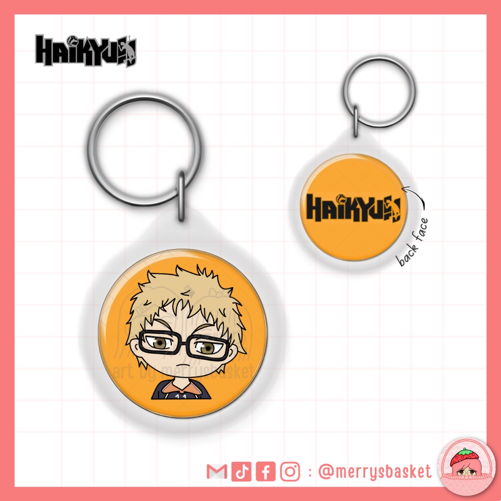 HAIKYUU!! ANIME ACRYLIC KEYCHAINS | Shopee Philippines