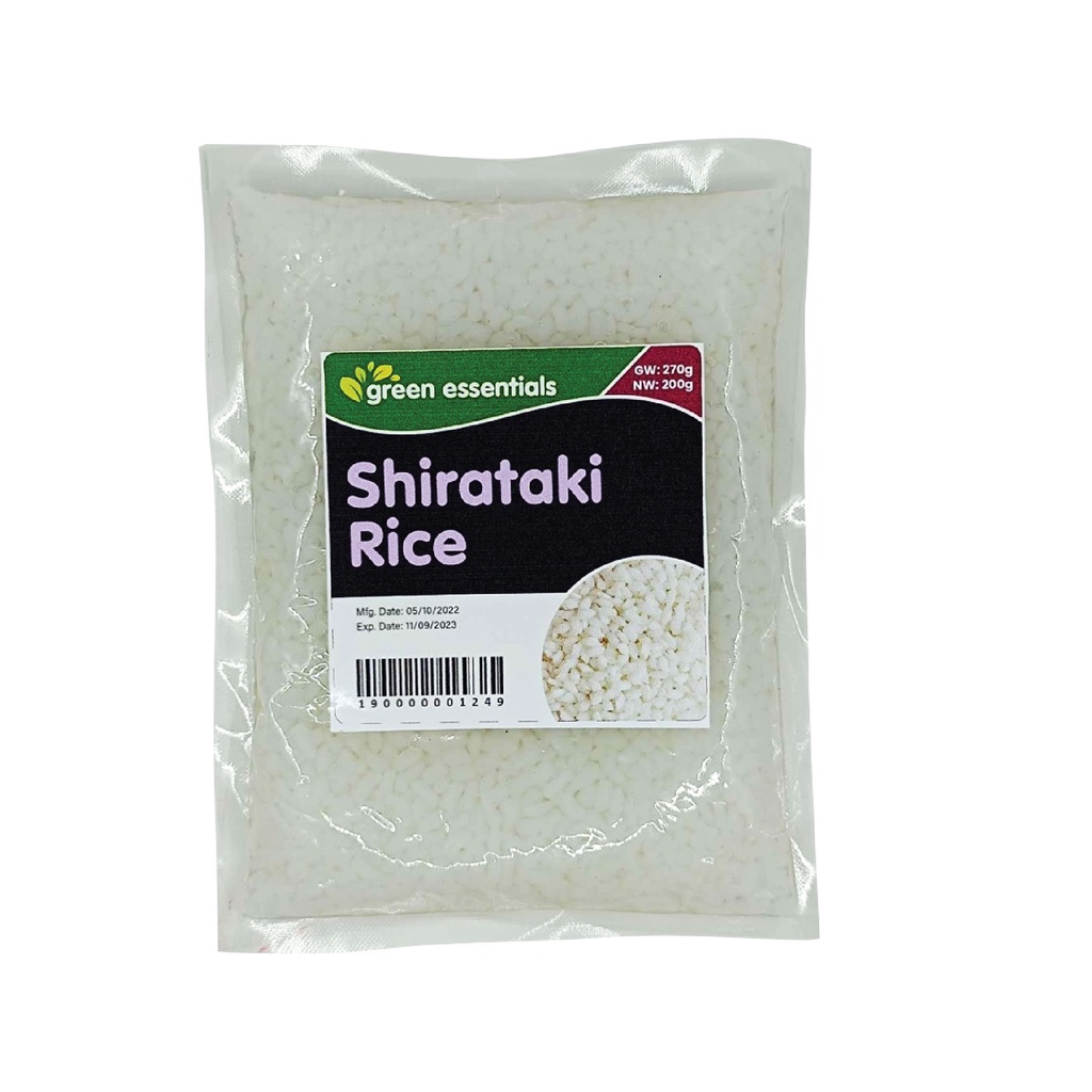 SHIRATAKI WET RICE/Konjac/Miracle RICE 200g with WATER | Shopee Philippines