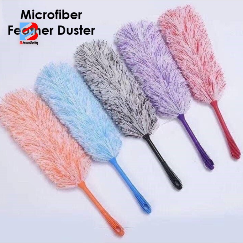 Microfiber Feather Duster Desktop Sweep Household Dusting Brush ...