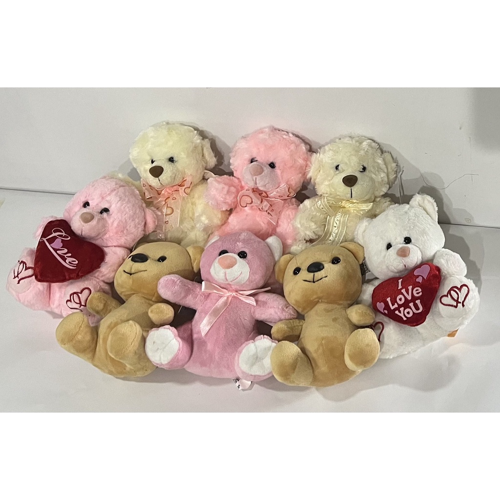 Cute Teddy Bear Stuffed Toy (1pc) | Shopee Philippines