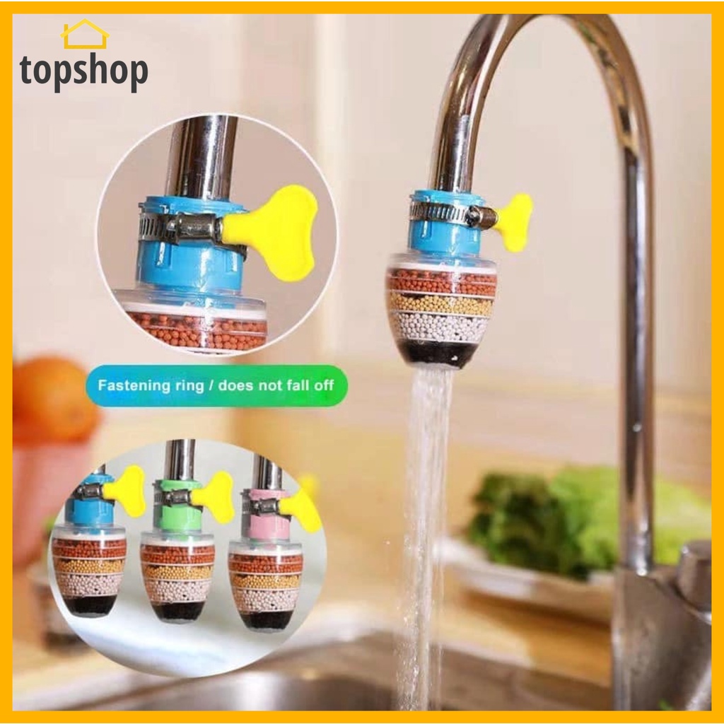 TOPSHOP Home 360 Degree Rotating Faucet Filter Kitchen Shower Head ...
