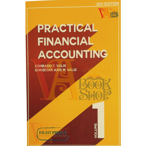 Practical Financial Accounting Vol. 1 2021 Edition by Conrado and ...