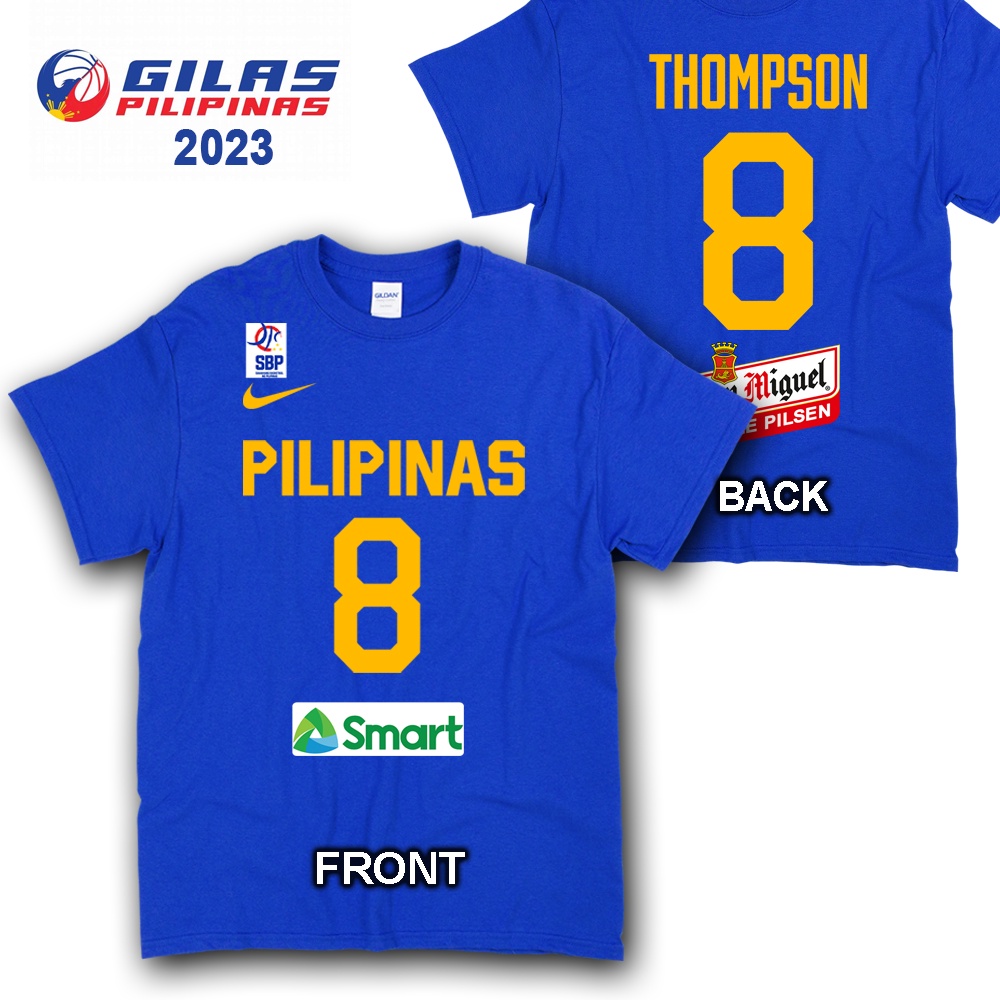 Gilas Pilipinas 2023 Scottie Thompson T-shirt | Shopee Philippines