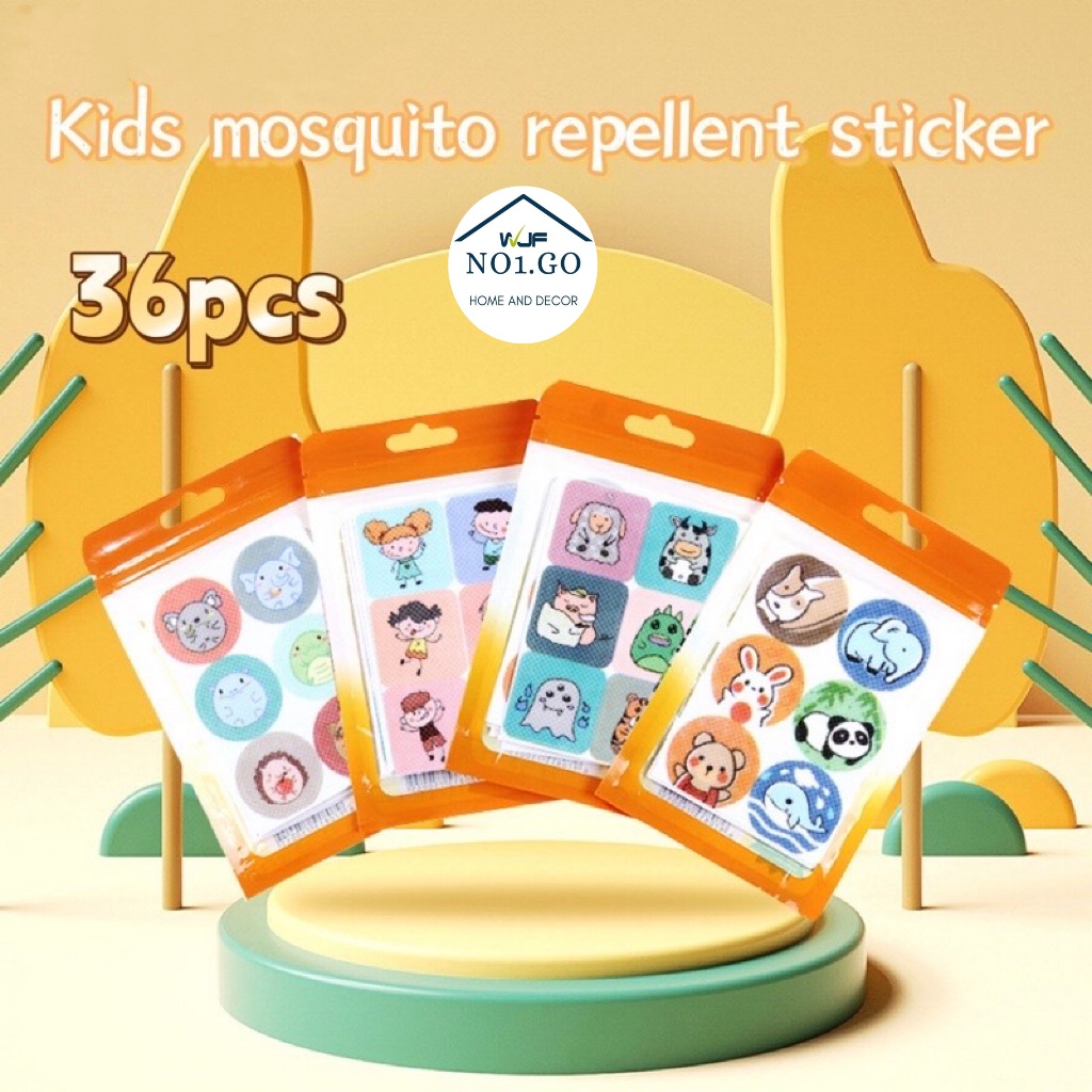 36pcs in 1 Anti-mosquito Sticker Baby Stickers Repellent Patches ...