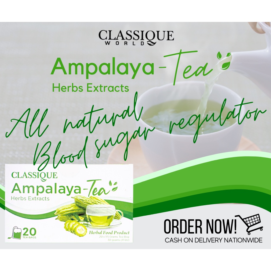 All Natural Ampalaya Tea Atbp | Shopee Philippines