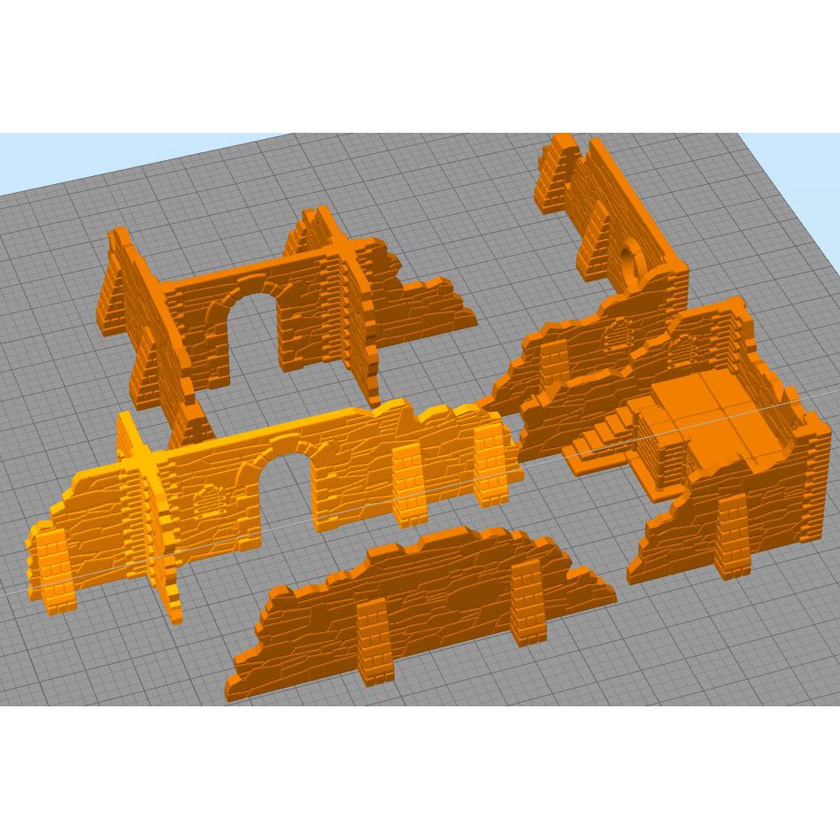 Wall Terrain Tabletop minis game board | Shopee Philippines